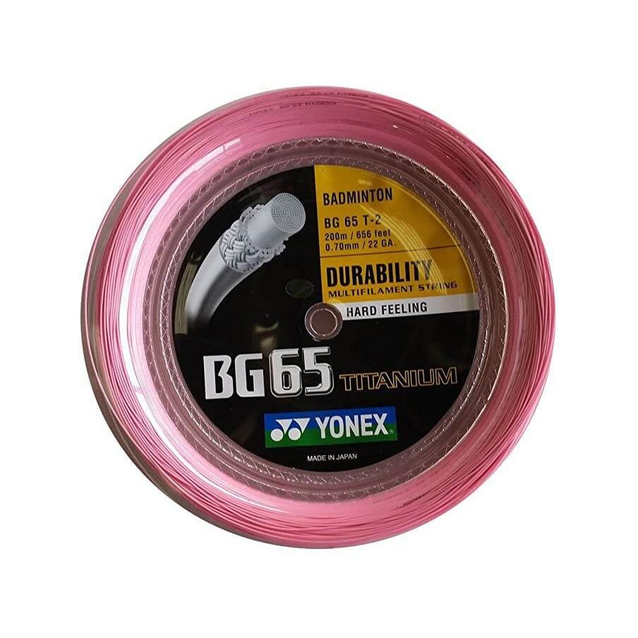 Yonex BG 65 Titanium Bobine - cordage badminton